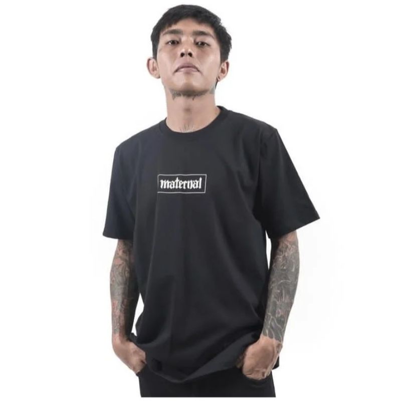 Jual (COD) KAOS MATERNAL DISASTER HITAM BAJU MATERNAL SKEN BACK T-SHIRT ...