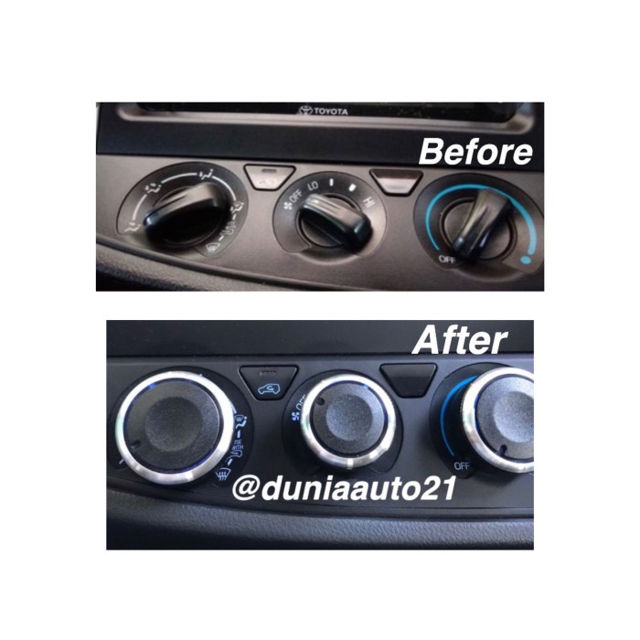 Jual Knob knop tuas AC putar elegan Innova Reborn type G | Shopee Indonesia