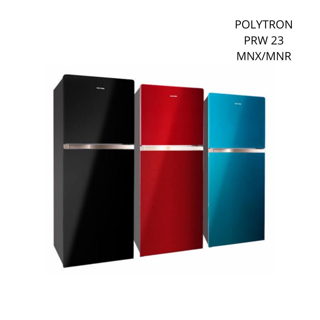 Jual KULKAS 2 PINTU POLYTRON PRW-23 MNX PRW-23 MNR / PRW-23MNX PRW ...