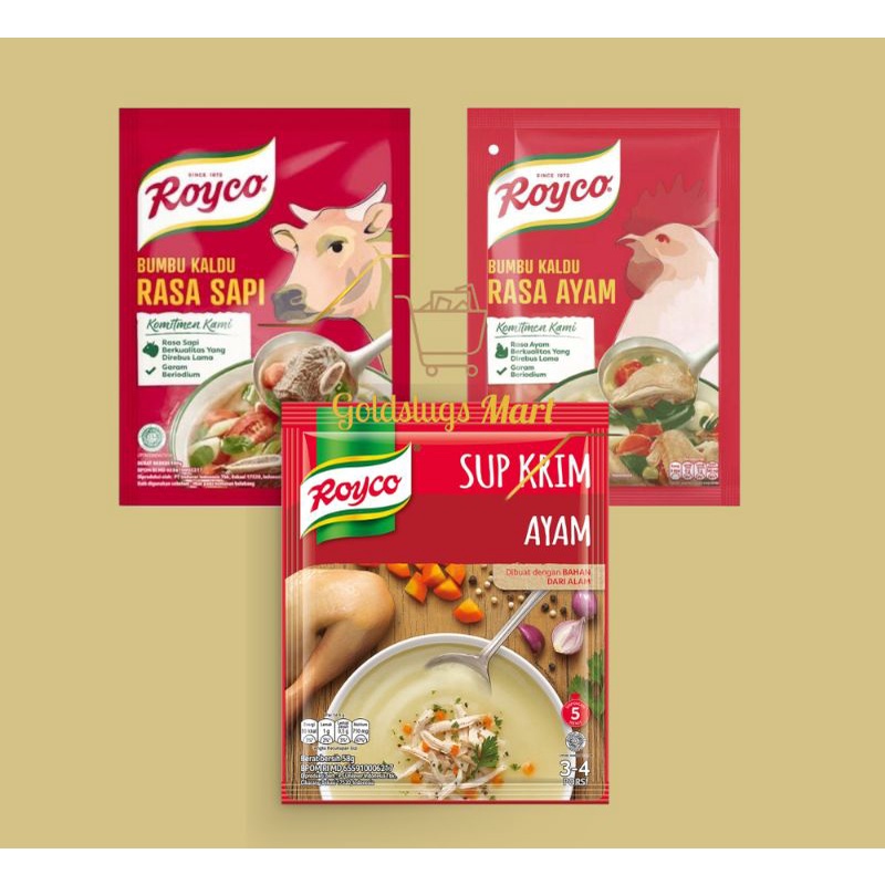 Jual Royco 230gr / Royco Sup Krim Ayam58gr / Royco sapi 220gr / Royco ayam 220gr / Bumbu ...