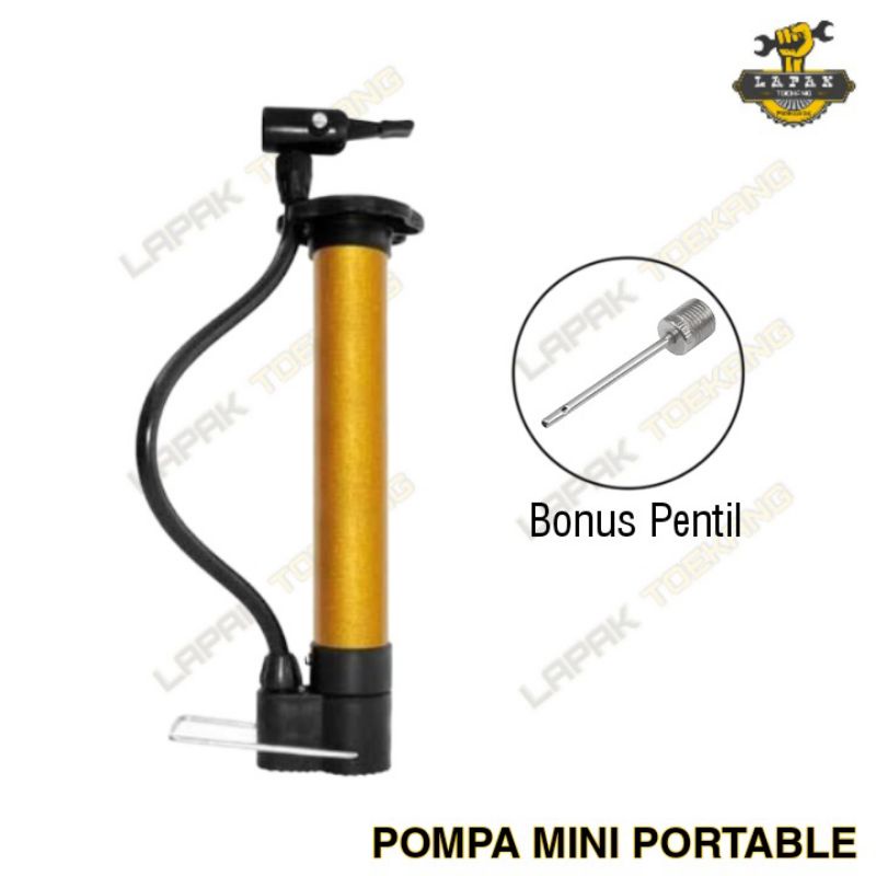 Jual Pompa Mini Pompa Bola Ban Sepeda Motor Portabel Praktis | Shopee ...
