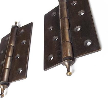 Jual 4" Solid Brass Door Hinges / Engsel Pintu Kuningan Asli - HHN1604 ...