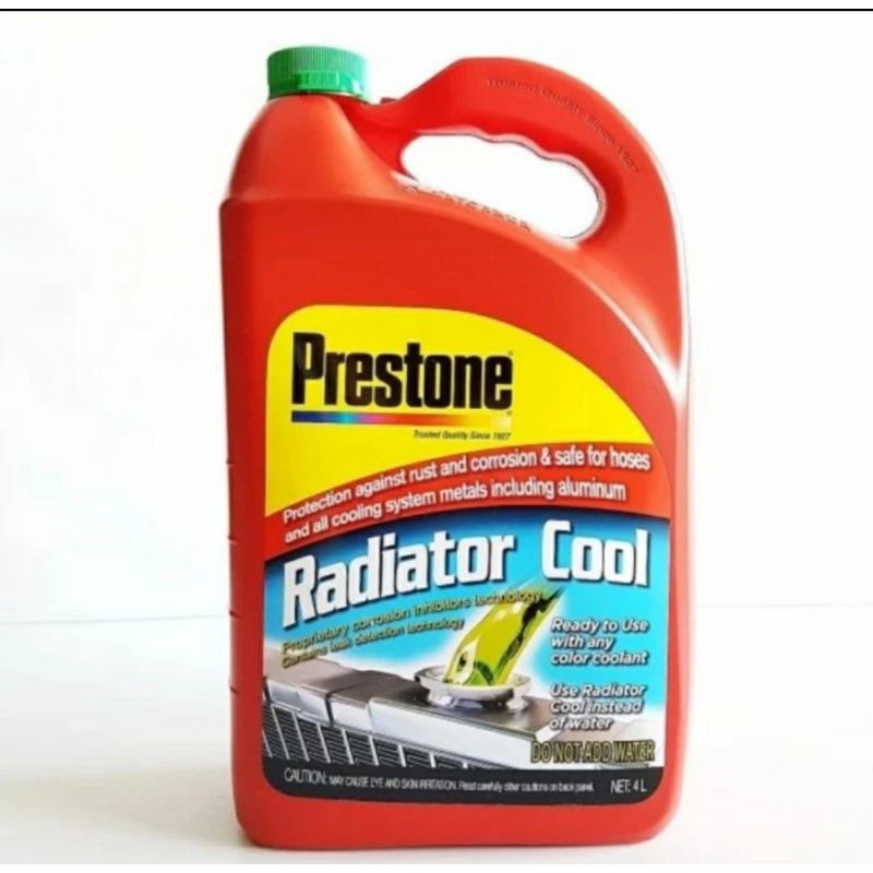 Jual PRESTONE Botol Merah Air Radiator Coolant ( 4L / 4 L / 4liter ...