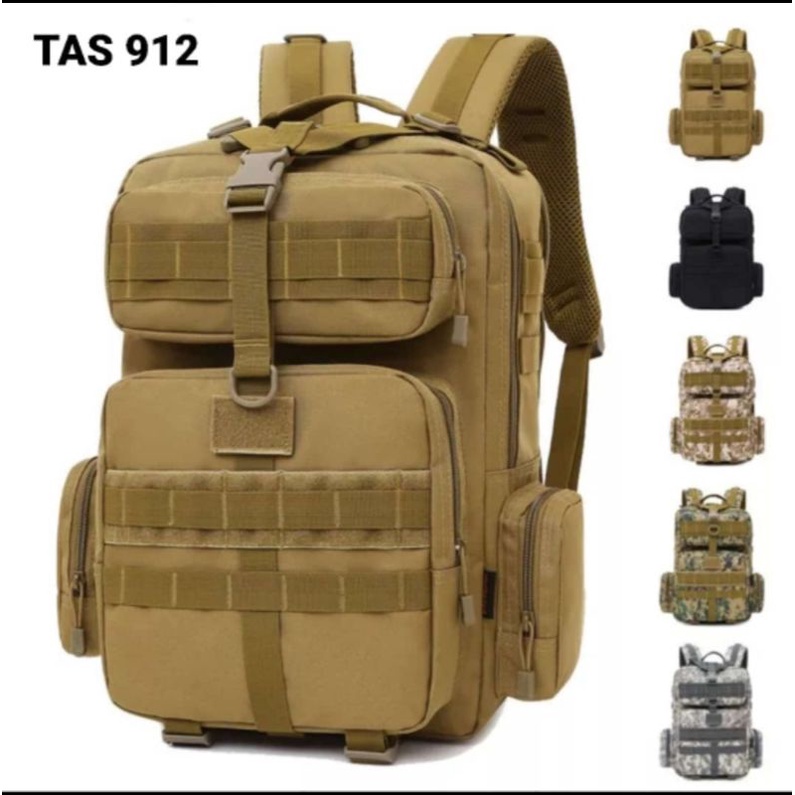 Jual Tas ransel Tactical Army 912 Tas bagpack Punggung outdoor military ...