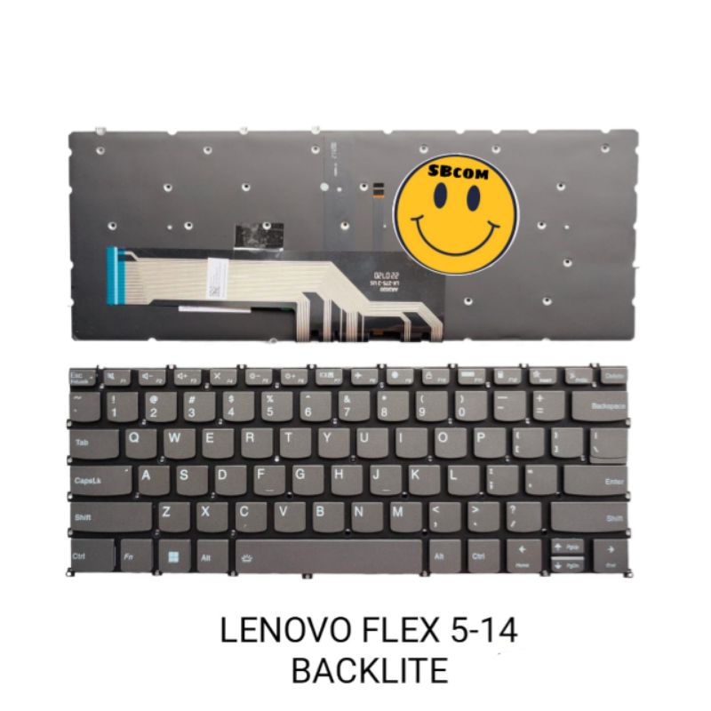 Jual Keyboard Lenovo Ideapad Flex 5-14 5-14IIL 5-14ALC 15-14ARE 5-14ITL ...