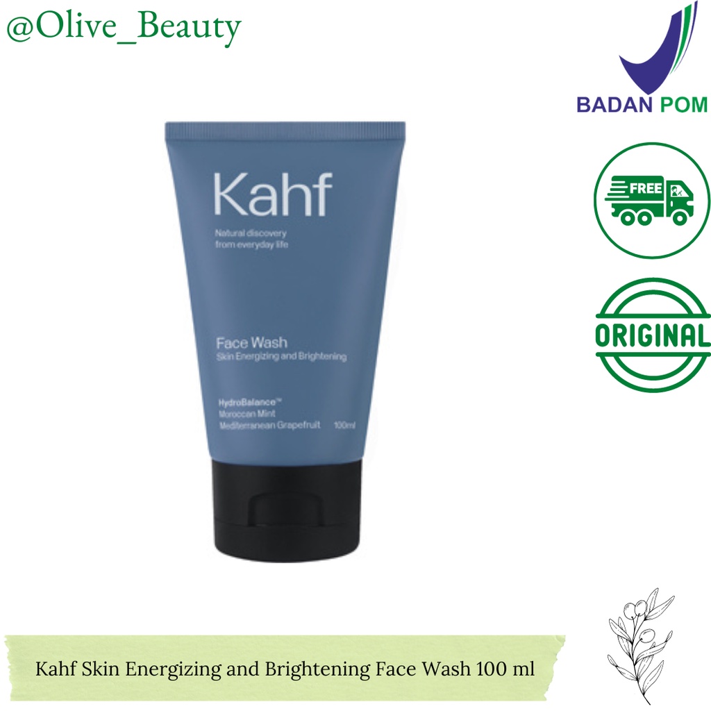 Jual Kahf Skin Energizing and Brightening Face Wash 100 ml | Shopee ...
