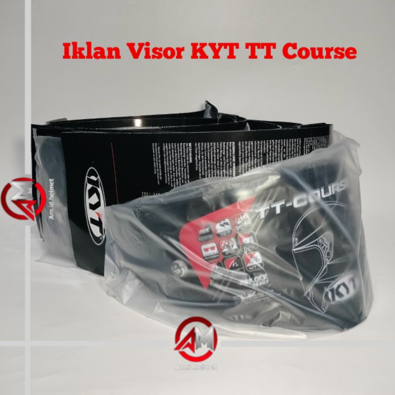 Jual VISOR KYT TT COURSE FLAT PIN LOCK LIGHT SMOKE ( OROGINAL ...