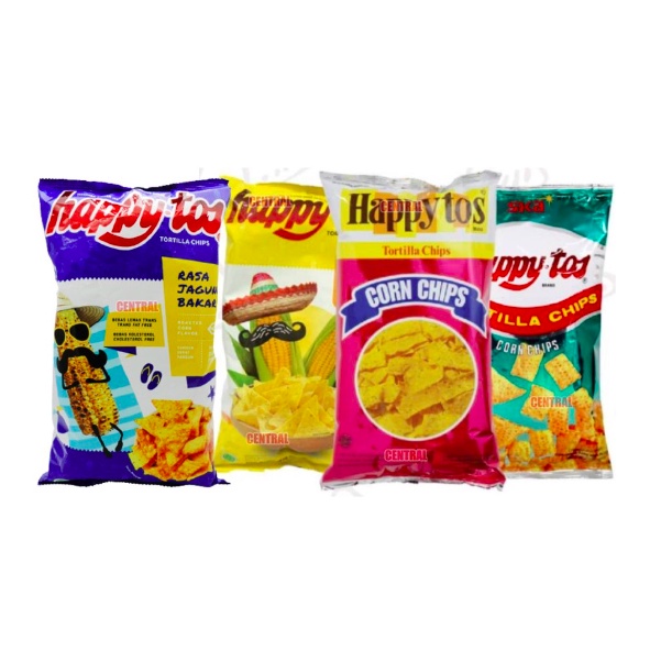 Jual happy tos Tortilla Chips Merah 160g happytos | Shopee Indonesia