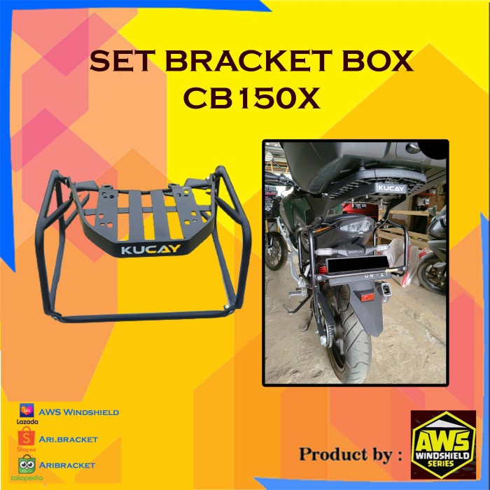 Jual Set Top bracket model bmw CB150x CBX Side Bracket Top Bracket ...