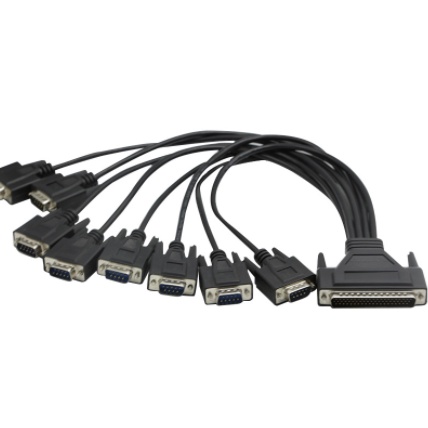 Jual DB62 pin male to male 8 port DB9 RS232 kabel serial | Shopee Indonesia