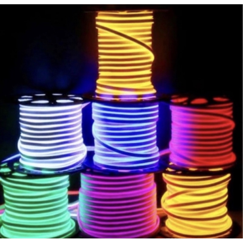 Jual PAKET LENGKAP LAMPU NEON LED FLEX 220 V PER 9-15 METER TINGGAL ...