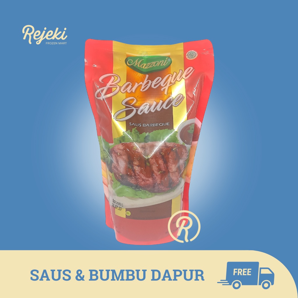 Jual Mazzoni Barbeque / Black Pepper Sauce Saus BBQ Lada Hitam - Rejeki ...