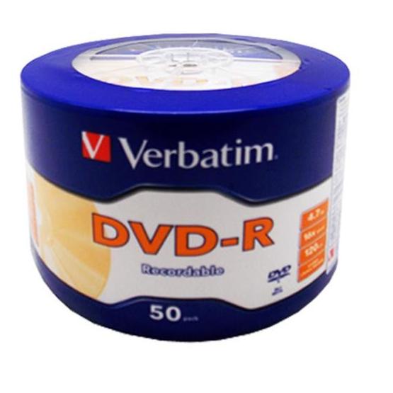 Jual DVD-R Verbatim 16x bulk pack ( 50 pcs) | Shopee Indonesia