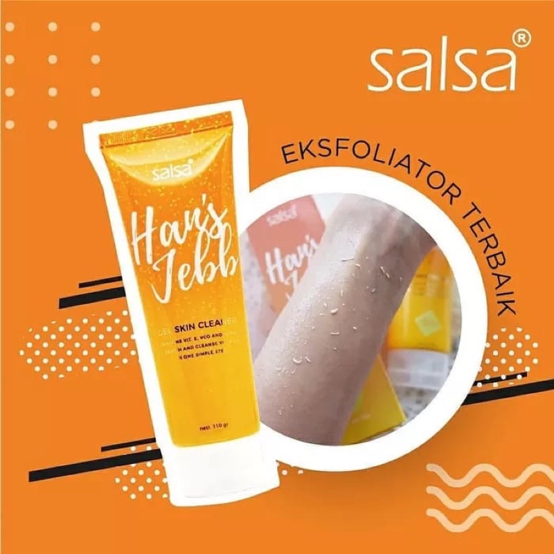 Jual SALSA HANS JEBB NEW GREENTEA GEL SKIN CLEANER ORIGINAL | Shopee ...