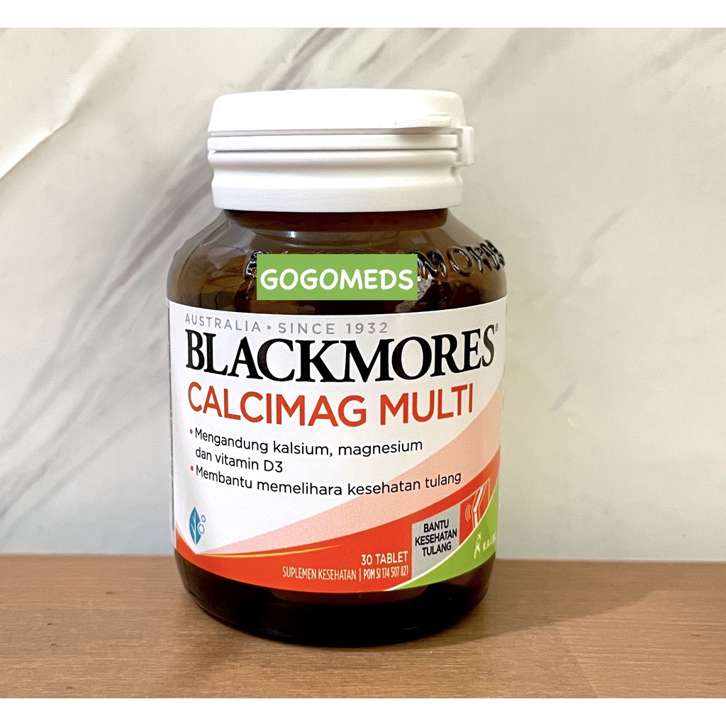 Jual BLACKMORES CALCIMAG MULTI DENGAN D3 ISI 30 TABLET KALSIUM ...