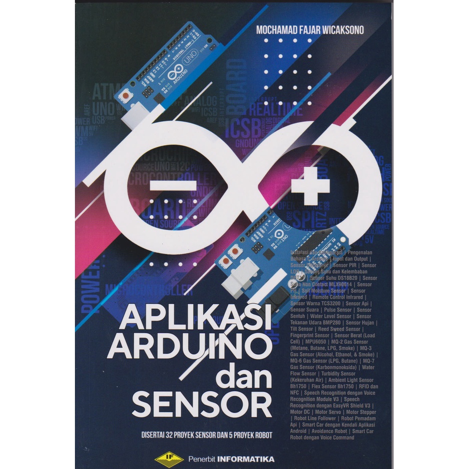 Jual BUKU APLIKASI ARDUINO dan SENSOR | Shopee Indonesia