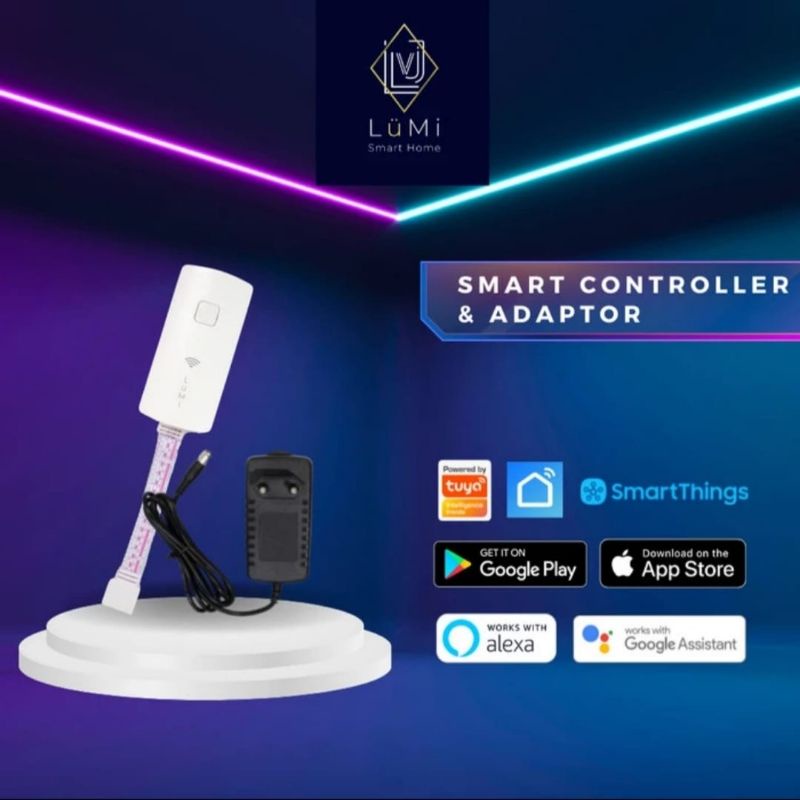 Jual LUMI Smart Adaptor Controller LED Light Strip IoT | Shopee Indonesia