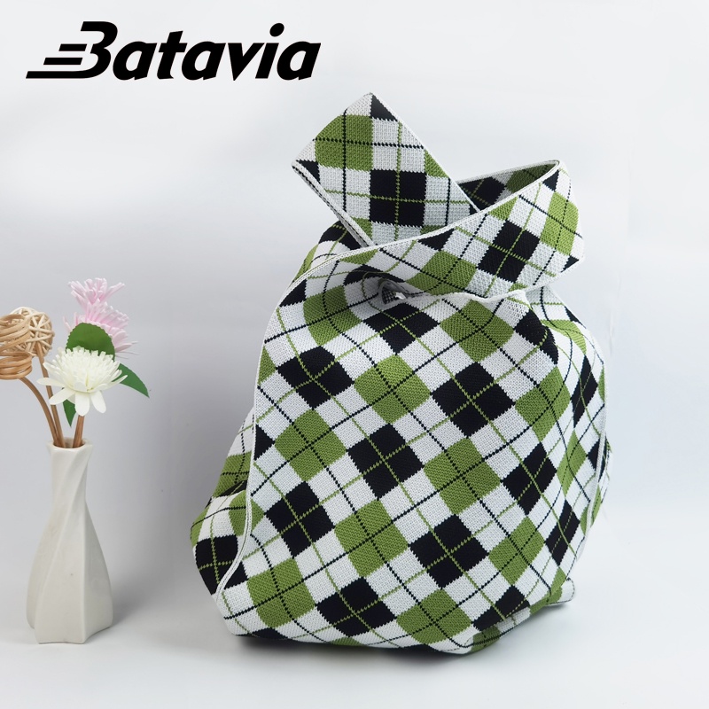 Jual Batavia 2023 Baru penyimpanan indah tas rajutan portabel kecil ...