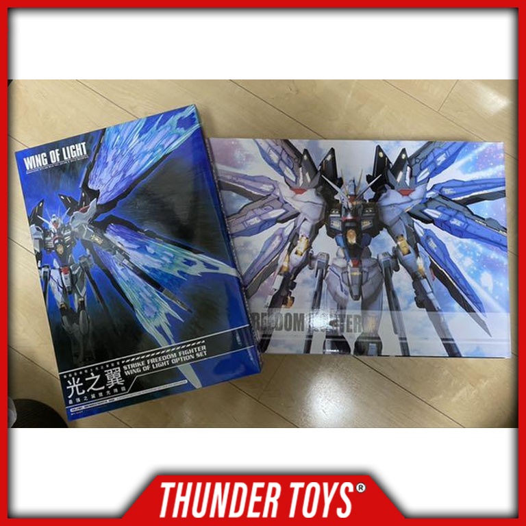 Jual MG STRIKE FREEDOM FIGHTER + WING OF LIGHT EFFECT | Shopee Indonesia
