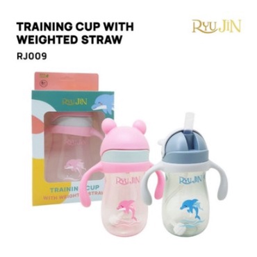 Jual RYU JIN Training Cup with Weighted Straw 300ml RJ-009 RYUJIN ...