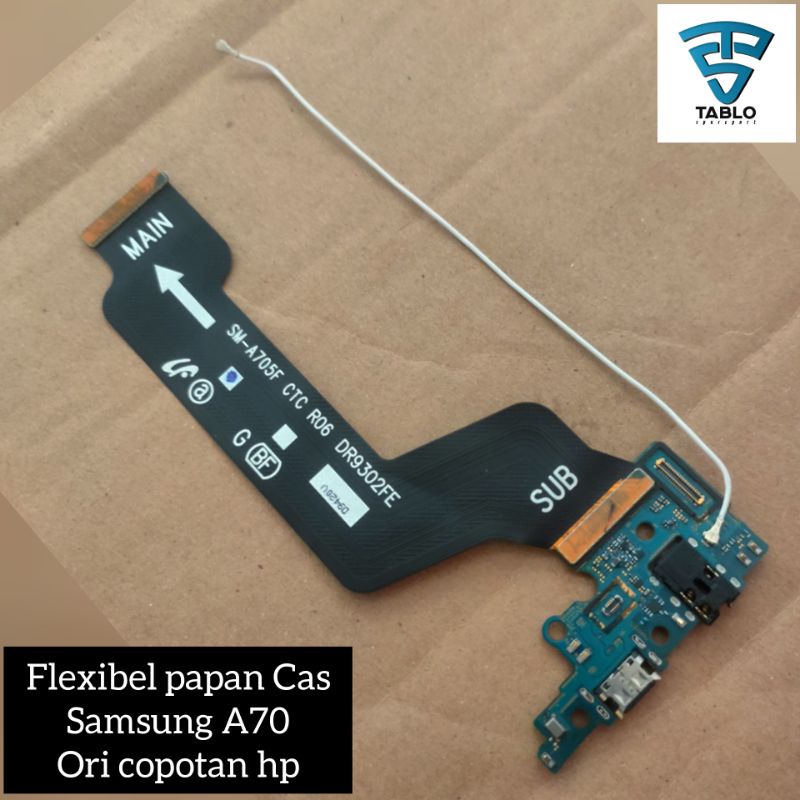 Jual Flexibel Charger papan cas Antena Samsung A70 A705F Ori copotan hp ...