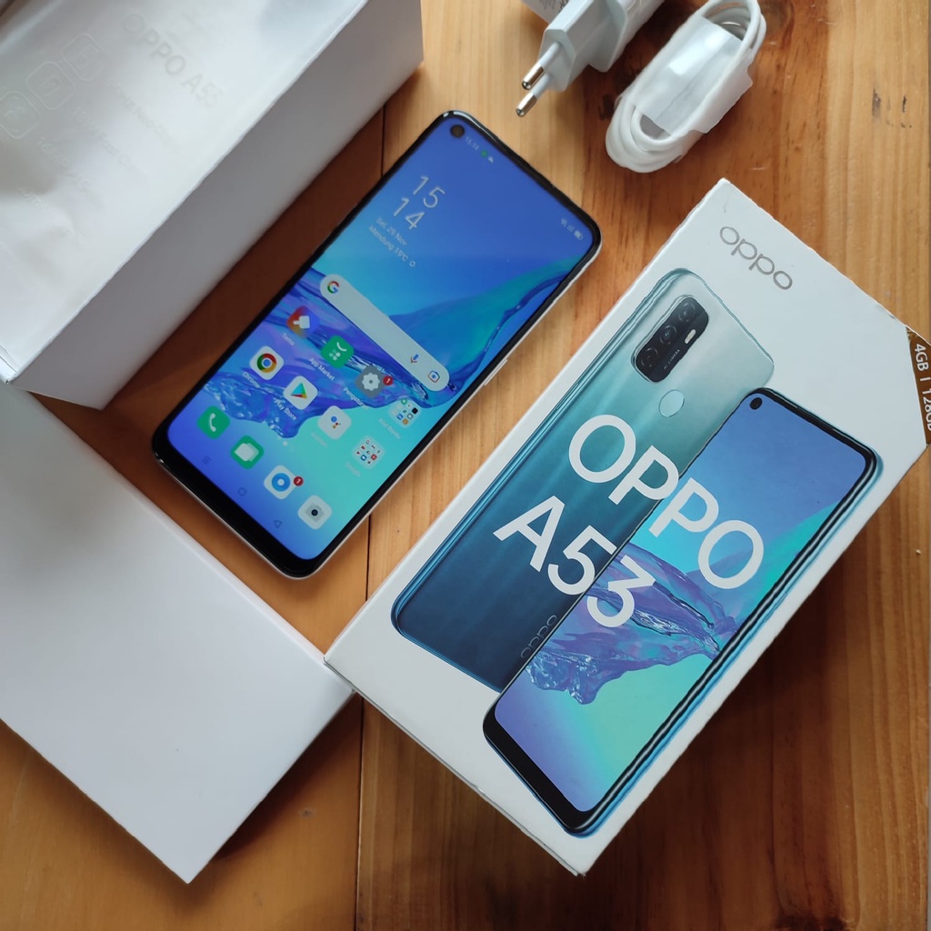 Jual OPPO A53 SECOND 4/64GB 4/128 6/128GB HANDPHONE SECOND HP SEKEN HP ...