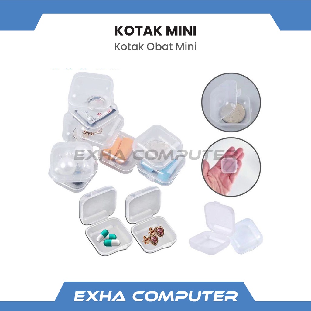 Jual BOX KOTAK OBAT MINI KOTAK SERBAGUNA | Shopee Indonesia