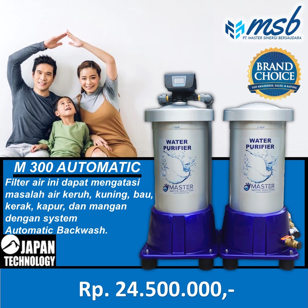 Jual Filter AIR MASTER M300 AUOTOMATIC - Filter Air yang Terbukti ...