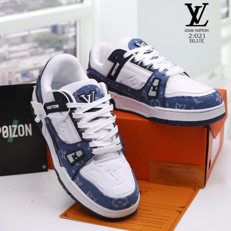 Jual SEPATU MEREK LV MAN SERI:021 | Shopee Indonesia