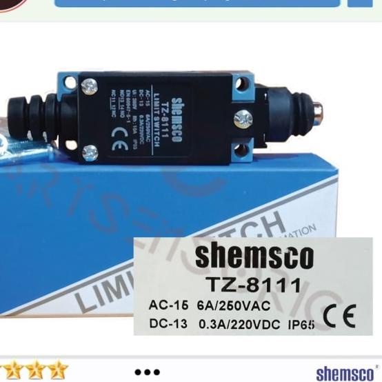 Jual TZ-8111 Limit Switch Metal Cylinder TZ-8 Shemsco Limit Sensor | Shopee Indonesia