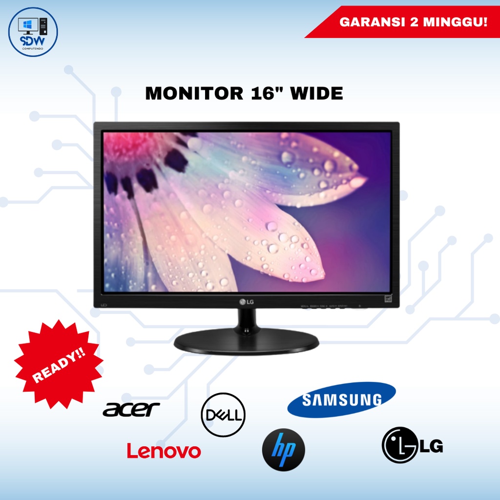 Jual Monitor 16 inch Wide | Shopee Indonesia