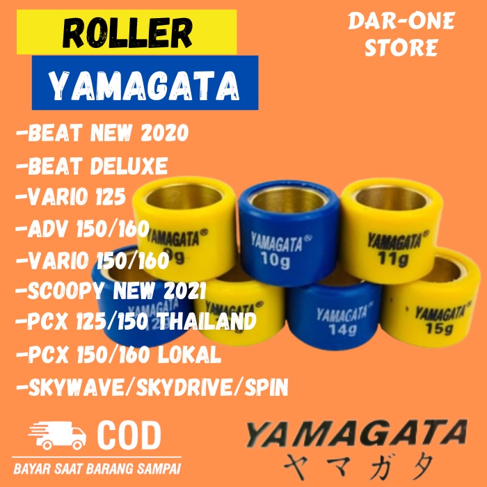 Jual ROLLER VARIO 125/150/160/BEAT DELUXE/GENIO/PCX 125/150/160/OOPY ...