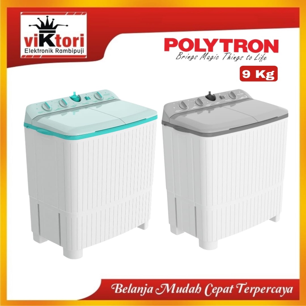 Jual MESIN CUCI POLYTRON PWM9076 / MESIN CUCI POLYTRON 9 KG / MESIN ...