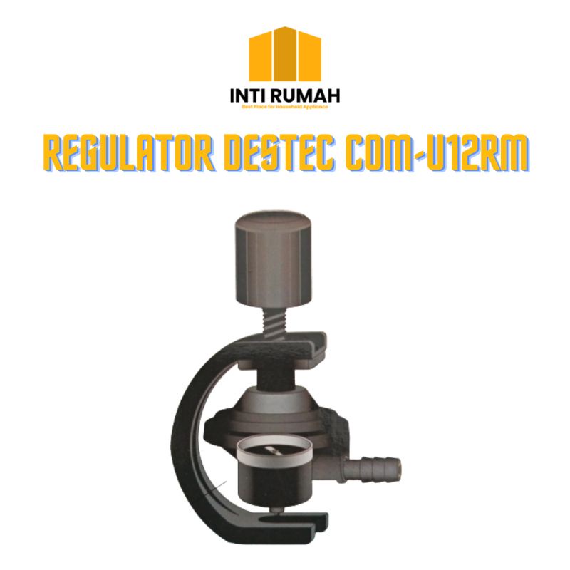 Jual REGULATOR DESTEC COM-U12RM/ Gas Regulator Tekanan Rendah | Shopee ...
