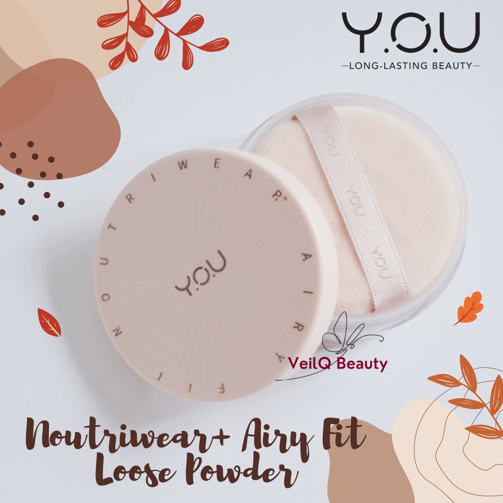 Jual YOU NoutriWear+ Airy Fit Loose Powder | Nourishing | Oil Control ...