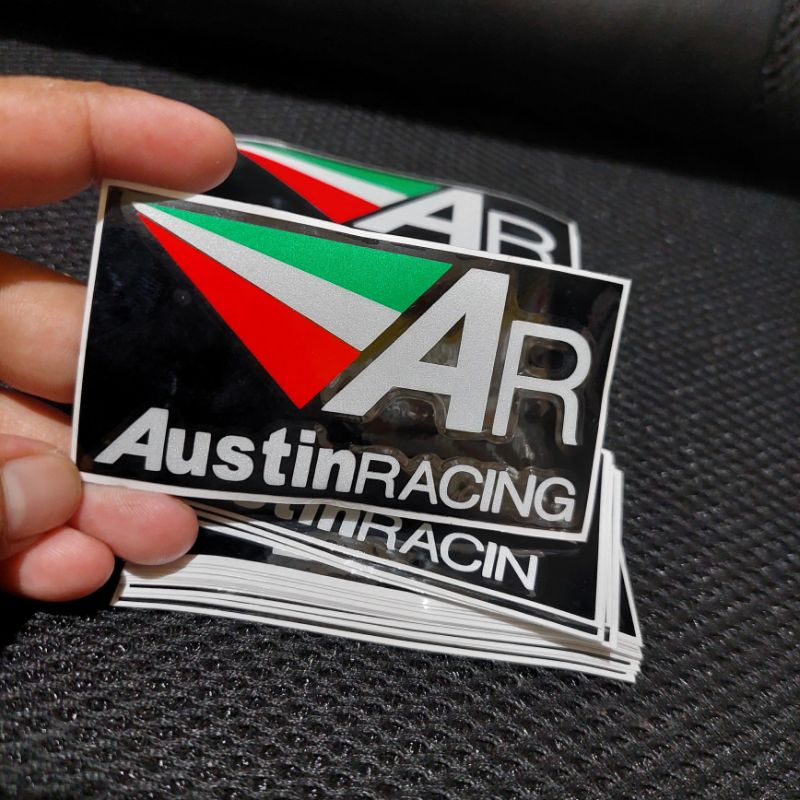 Jual STICKER AR AUSTIN RACING STICKER MOTOR CUTTING | Shopee Indonesia
