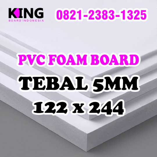 Jual pvc foam board 5mm 122x244 | Shopee Indonesia