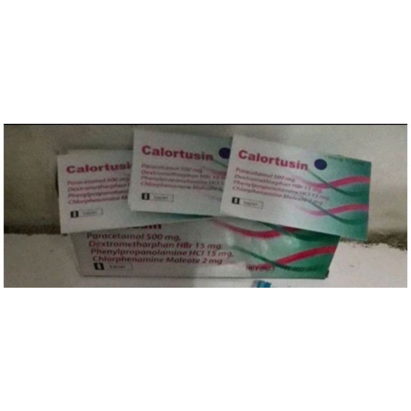 Jual CALORTUSIN OBAT BATUK DAN PILEK/BOX ISI 10 STRIP | Shopee Indonesia