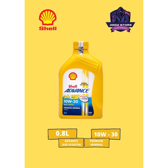 Jual OLI SHELL ADVANCE AX5 15W/40 800ML SHELL OIL (0.8L) | Shopee Indonesia