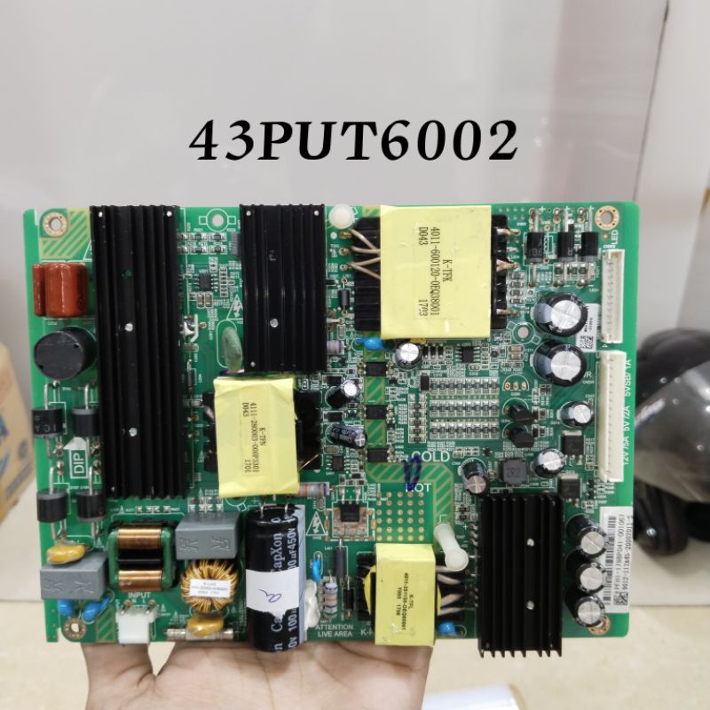 Jual MESIN TV REGULATOR - PSU - POWER SUPPLY TV LCD PHILIPS 43PUT6002 ...