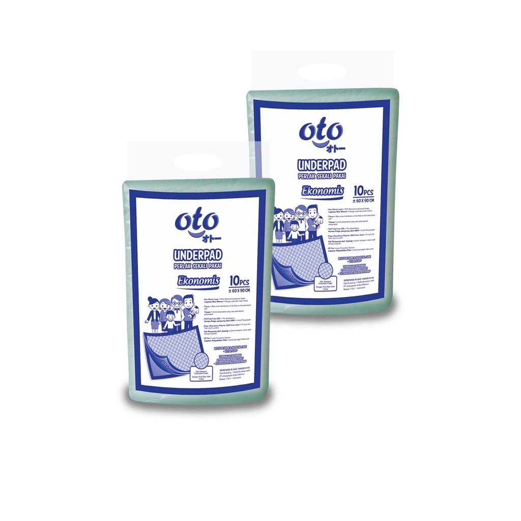 Jual OTO Under Pad Underpad, Perlak Sekali Pakai, Alas Pasien Menyerap ...