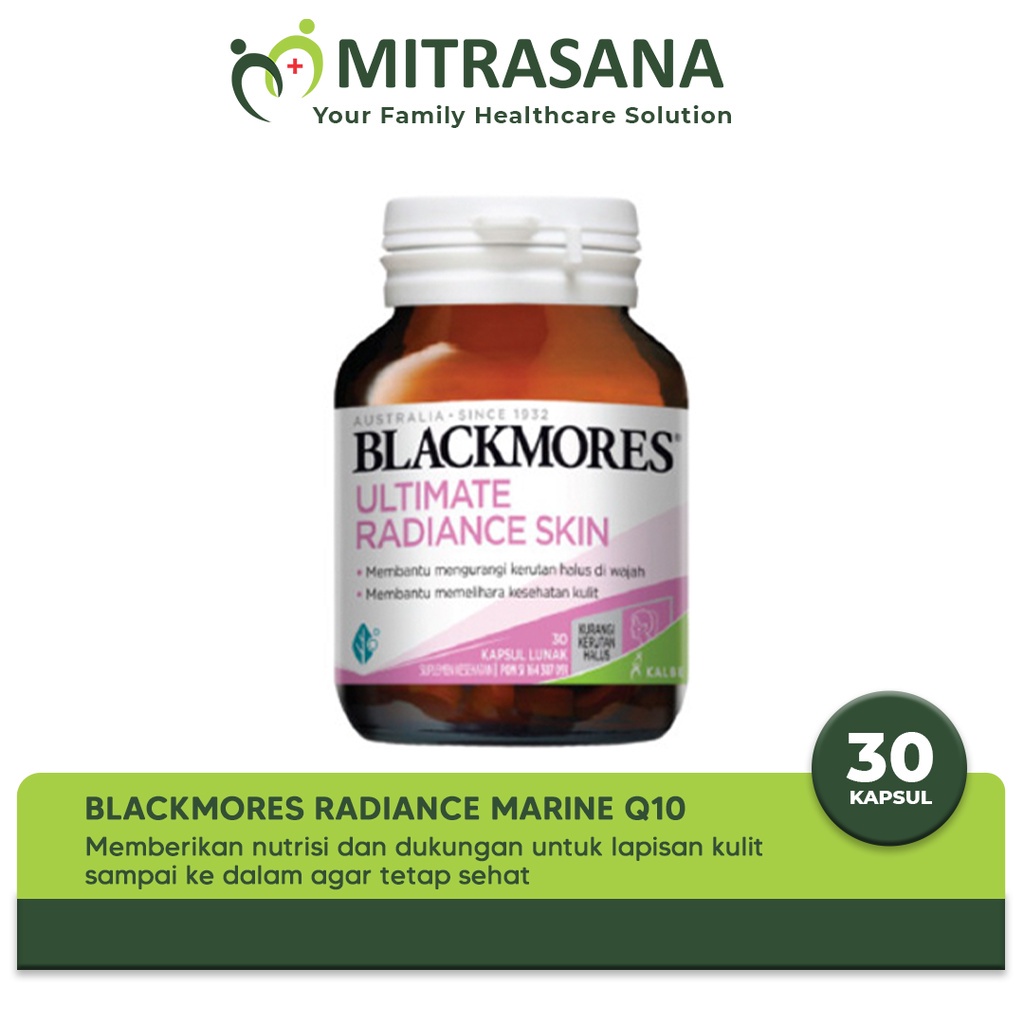 Jual Blackmores Ultimate Radiance Skin 30 tablet | Shopee Indonesia