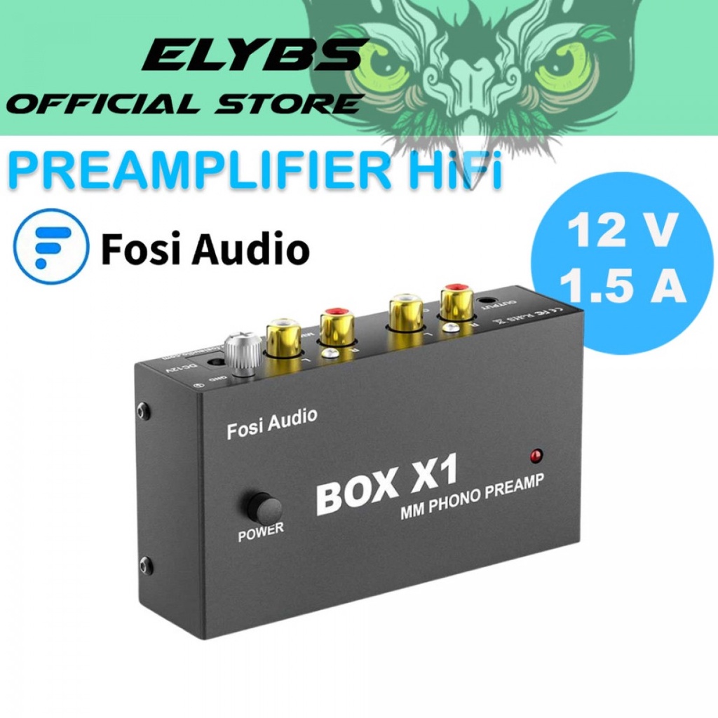 Jual Audio Preamplifier HiFi Phono Turntable Preamp Input MM Output RCA ...
