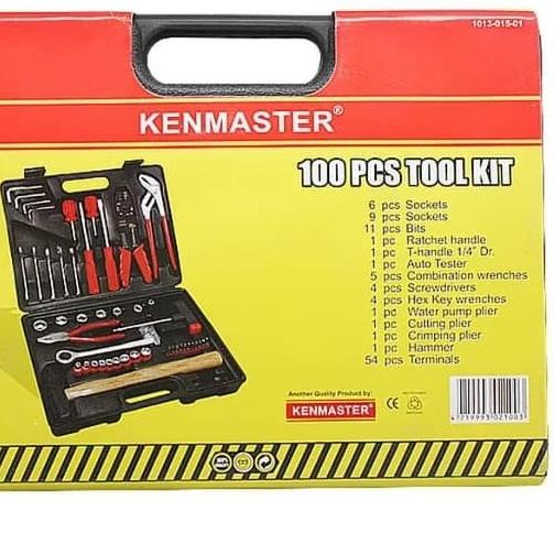Jual KenMaster Toolkit Tool Kit N2 100pcs / Alat Tukang Lengkap ...