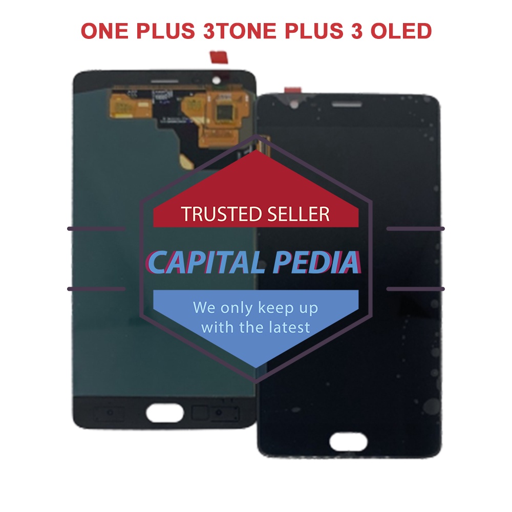 Jual LCD TOUCHSCREEN ONE PLUS 3TONE PLUS 3 OLED TANPA FRAME | Shopee ...