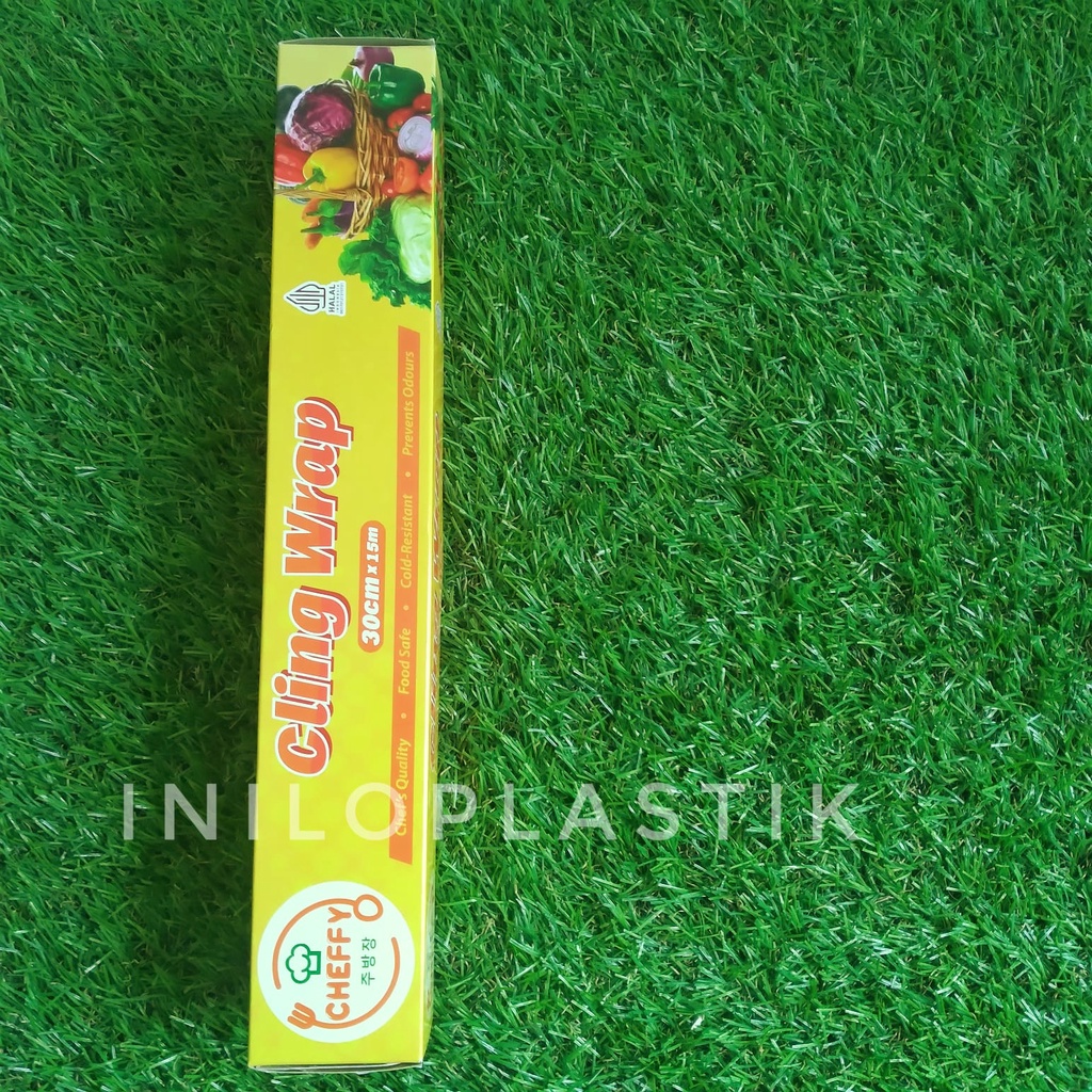 Jual Plastik Wrap Cheffy 30cm x 15m / Plastic wrap / Wrapping Film ...