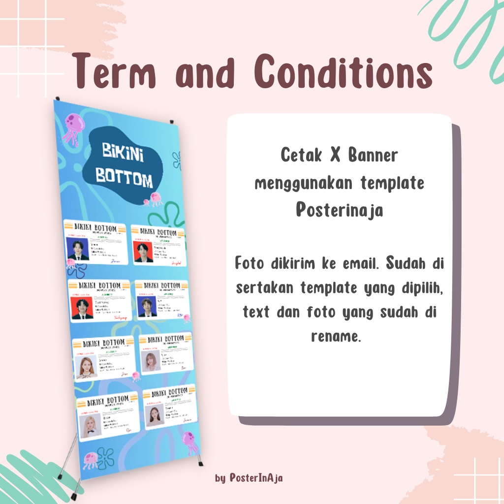Jual Cetak Print Custom X Banner Y Banner Flexi Korcin FREE DESIGN ...