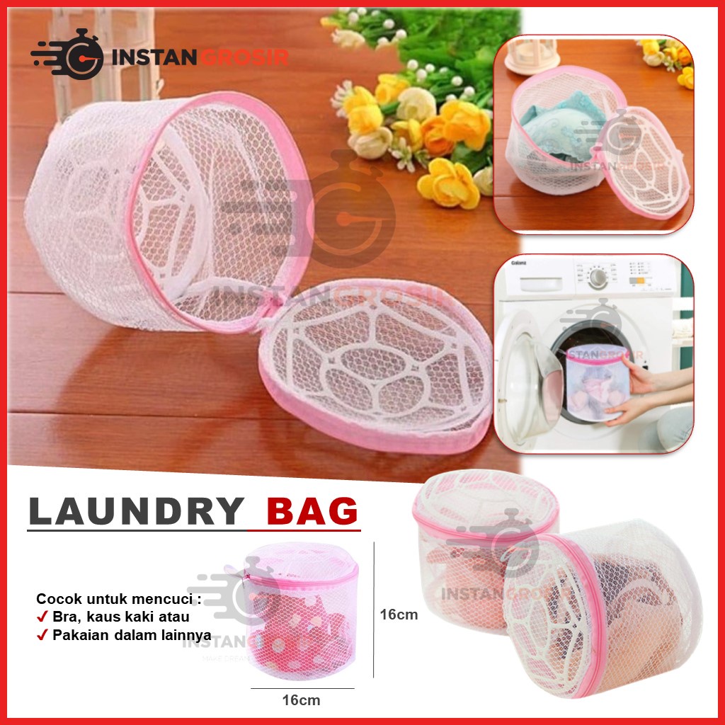 Jual Washing Laundry bag bra kantong cuci pakaian dalam keranjang mini ...