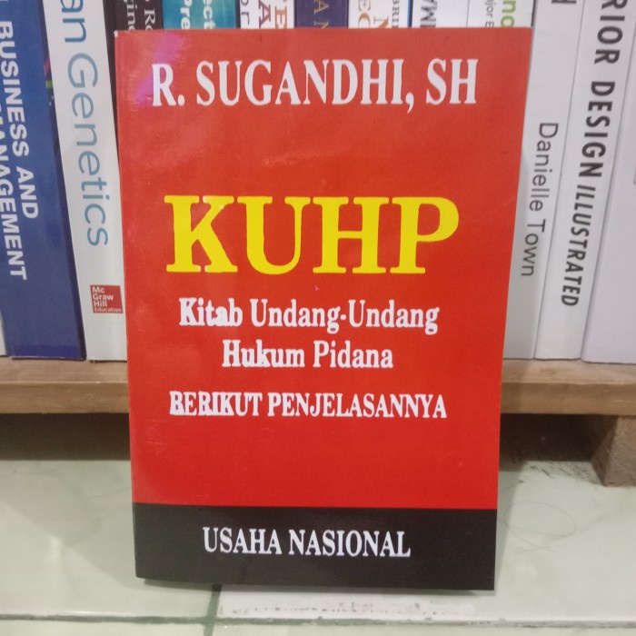 Jual Buku Pidana Kuhp Kitab Undang-Undang Hukum Pidana By R. Sugandhi, Sh | Shopee Indonesia
