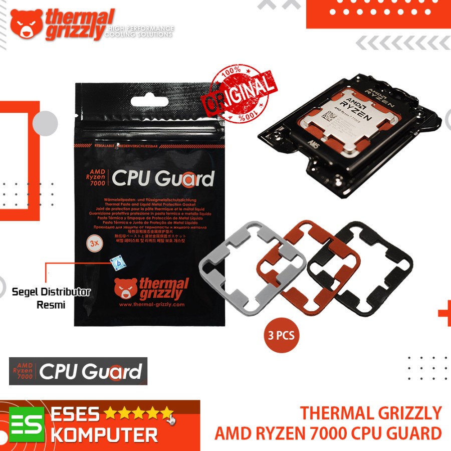 Jual Thermal Grizzly AMD Ryzen 7000 CPU Guard | Shopee Indonesia